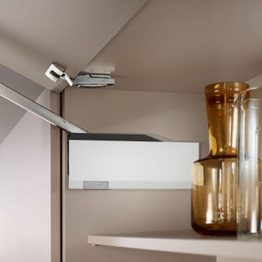 BLUM Zestaw podnośników Aventos HF Top 22F2500 + 22F3200 z mocowaniem i ...